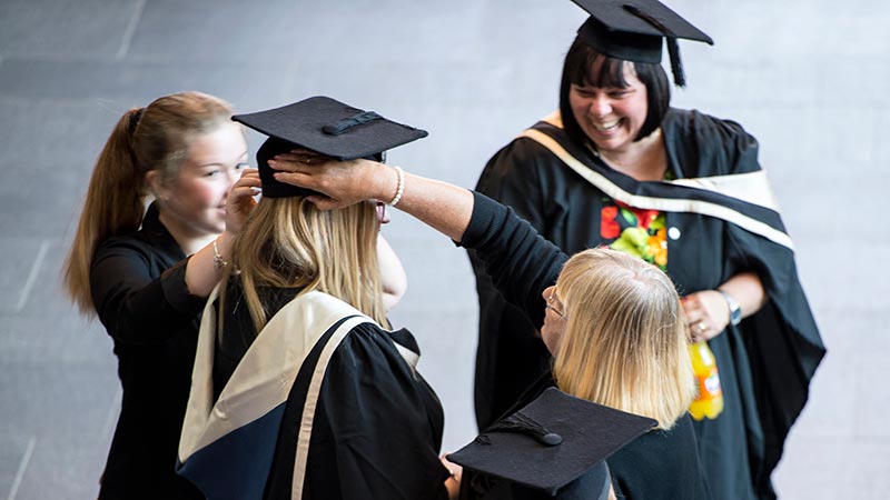 Preparing for graduation day - Oxford Brookes University