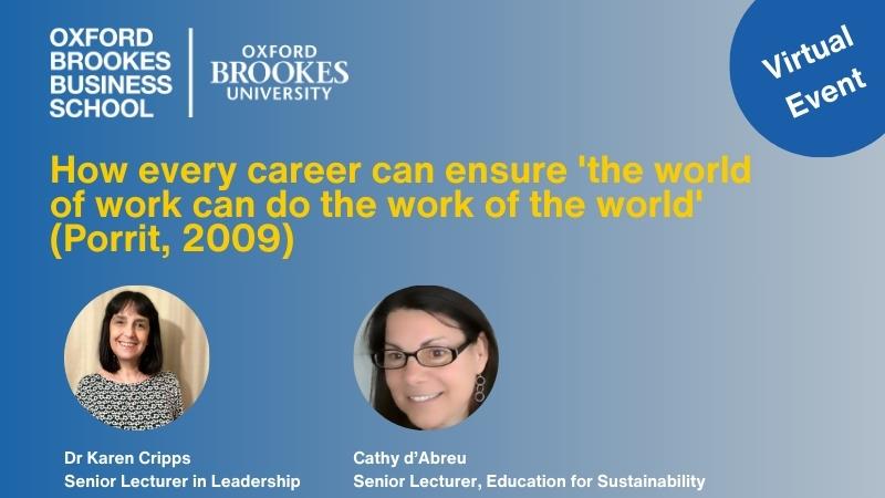 How every career can ensure 'the world of work can do the work of the ...