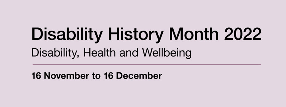 Disability History Month - Oxford Brookes University